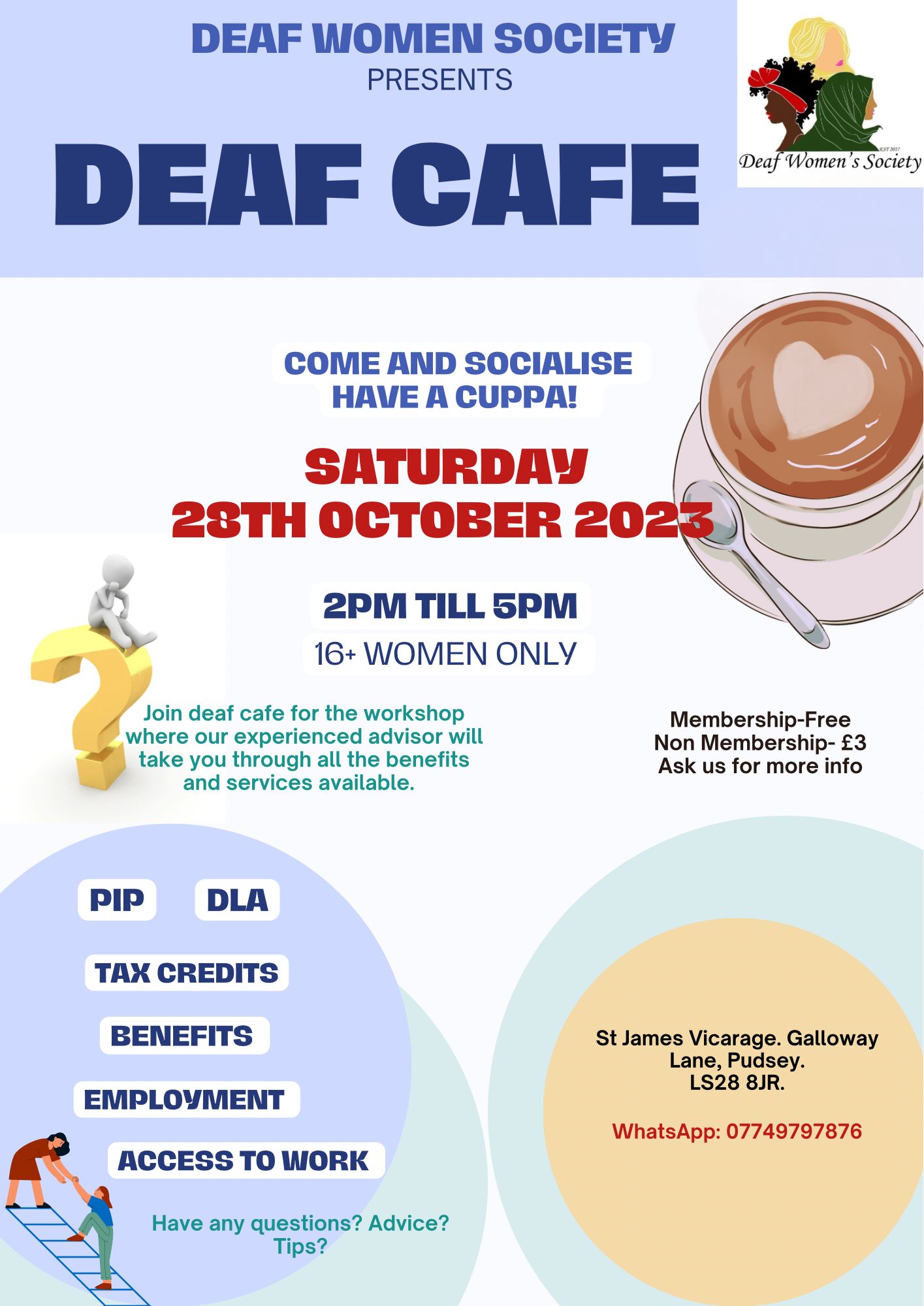 Deaf Cafe – Run by the Deaf Women’s Society